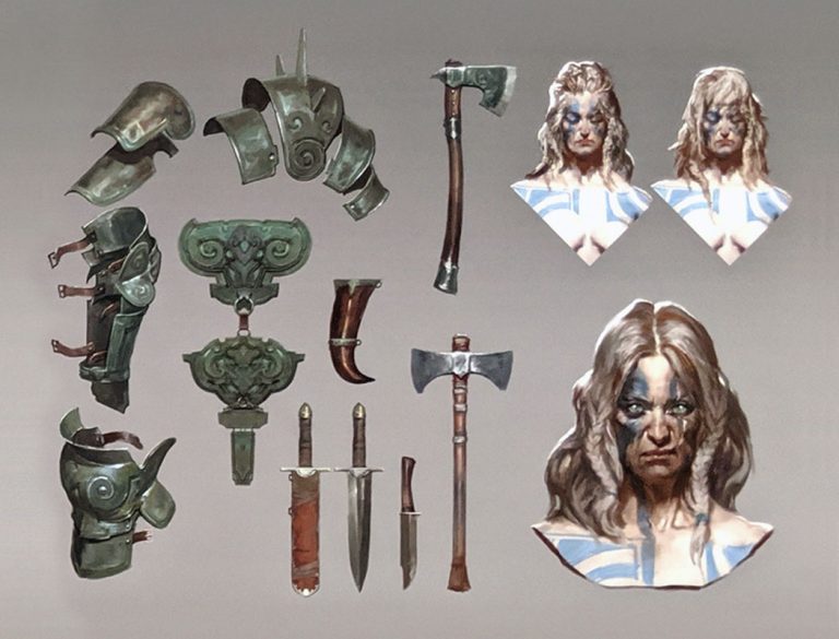 D4 Barbarian Leader Armor