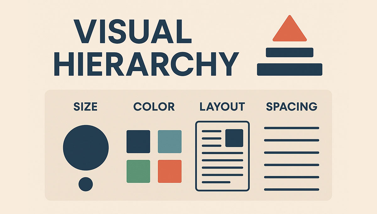 Visual Hierarchy là gì trong nghệ thuật, thiết kế?